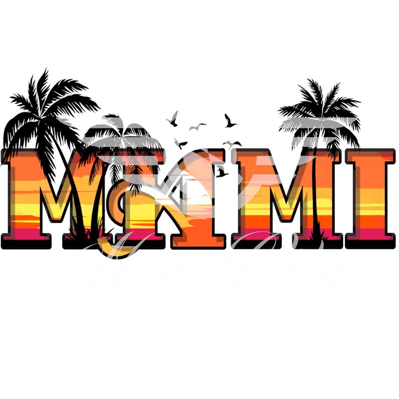 Miami Svg Miami Png Florida Svg Miami Svg Png Miami - Etsy