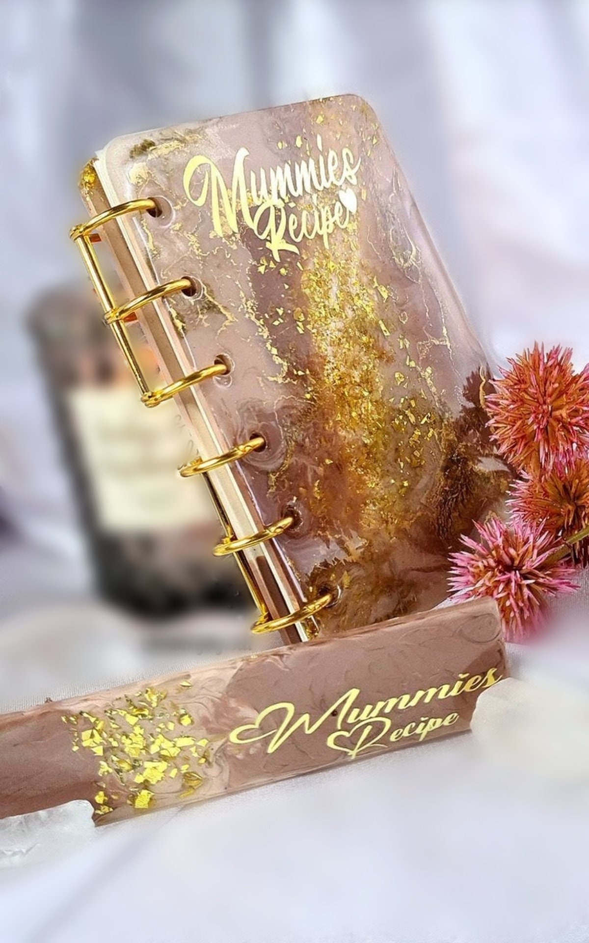 Personalised A5/a6/a7,refillable Notebook,resin Notebook,resin Note ...