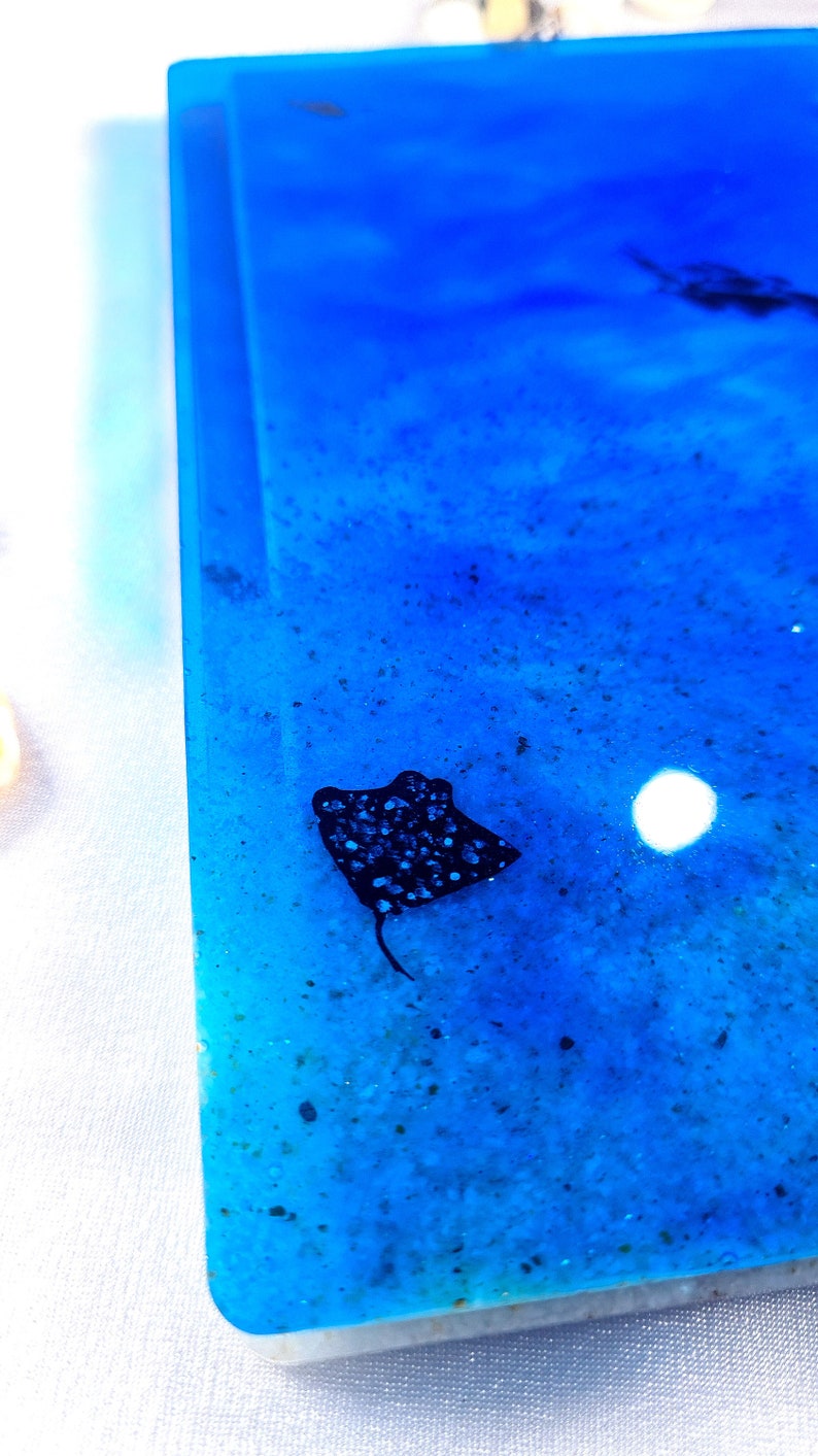 Personalised Refillable Resin Notebook,beach Decor,custom Made Resin ...