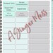 UNDATED ULTIMATE Digital Teacher Planner {mint Leather} - Etsy