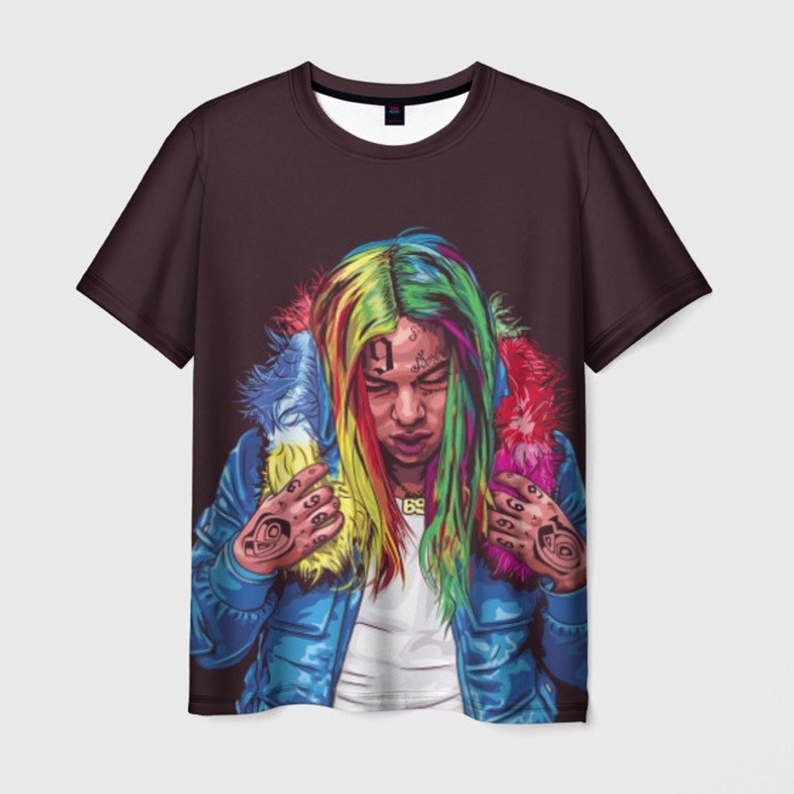 6ix9ine Art T-Shirt Tekashi69 Shirt Men's Women's | Etsy