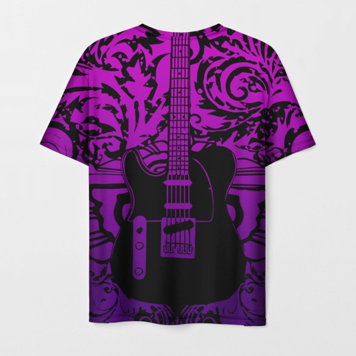 T-shirt violet profond tee-shirt graphique de haute qualité | Etsy