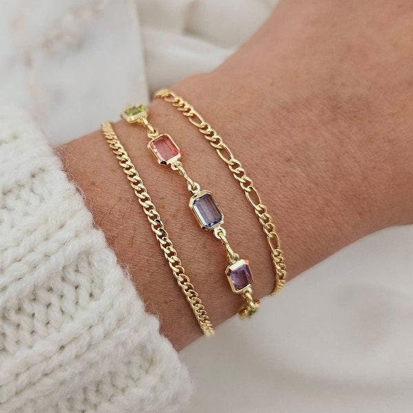 Gemstone Chain - Etsy