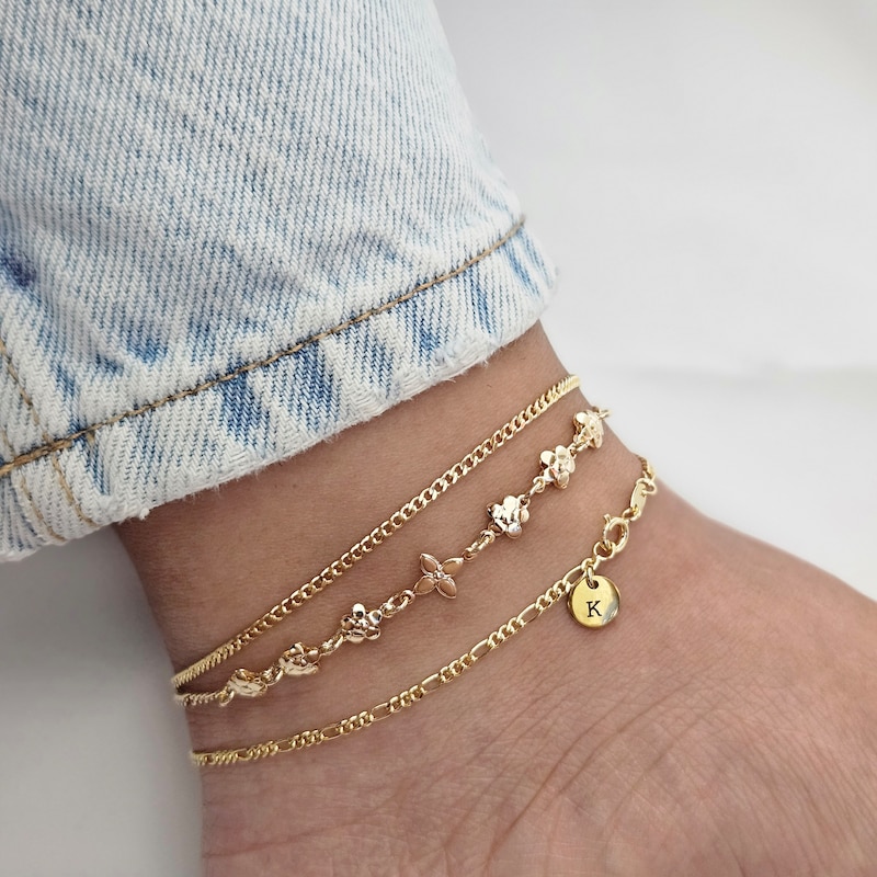 Gold Anklet - Etsy
