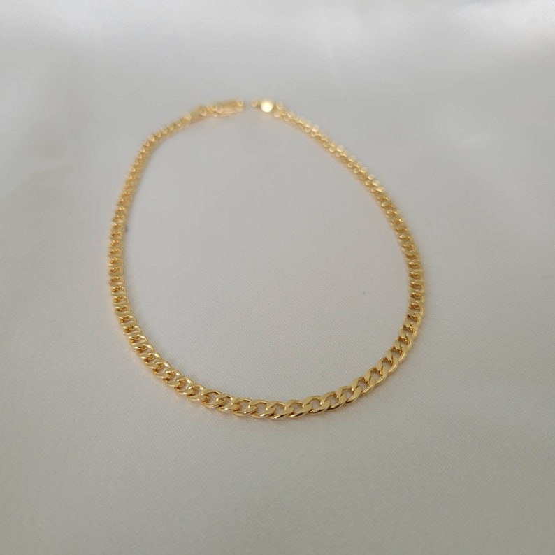 Dainty Anklet for Woman Gold Ankle Chain Gold Beaded Anklet - Etsy