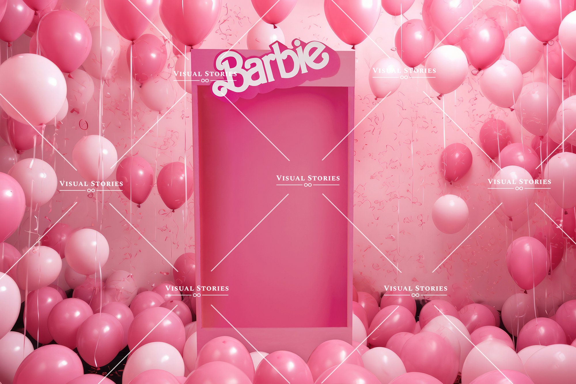 Barbie Background Pink