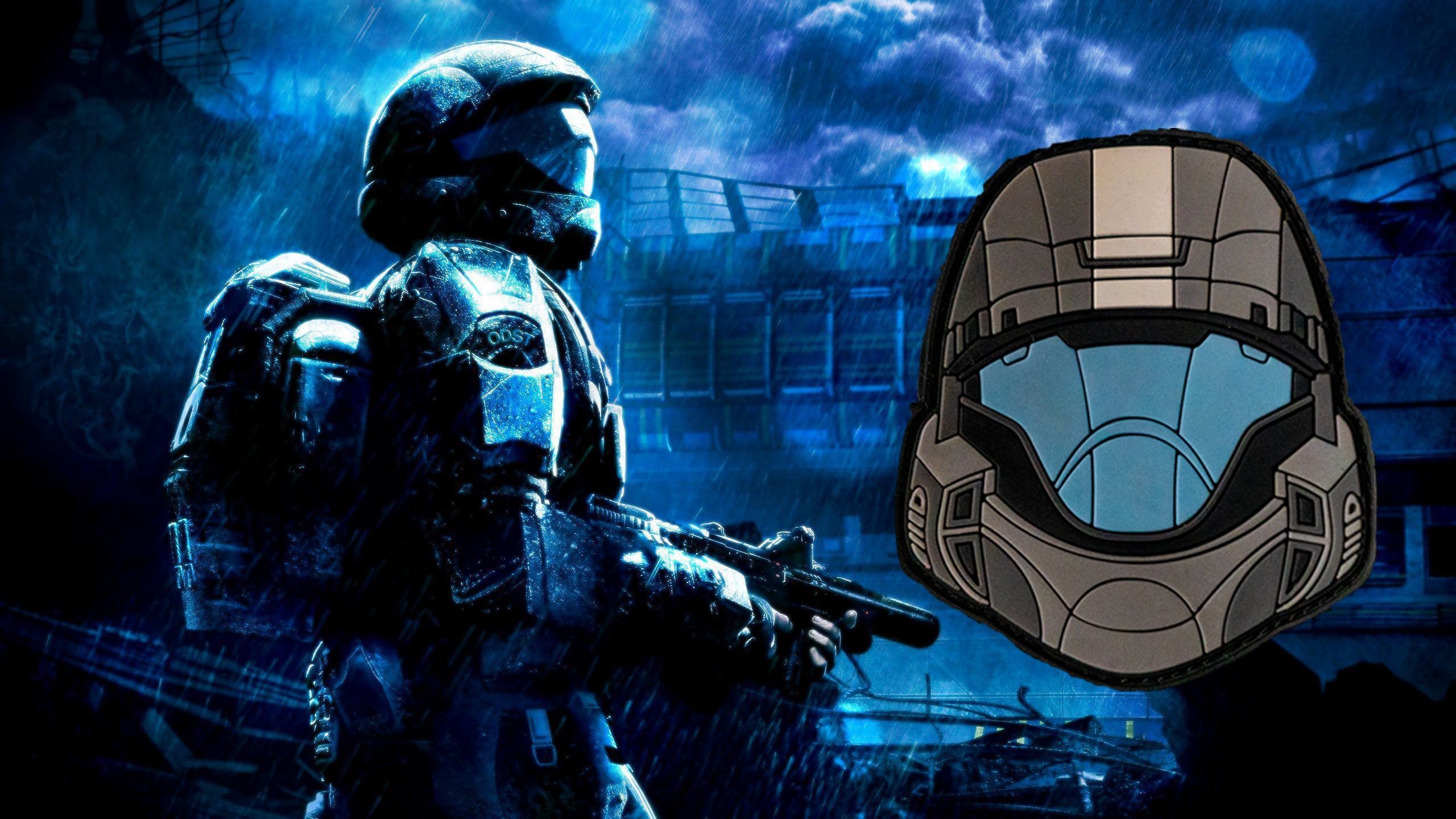 Halo ODST Helmet Velcro Patch - Etsy