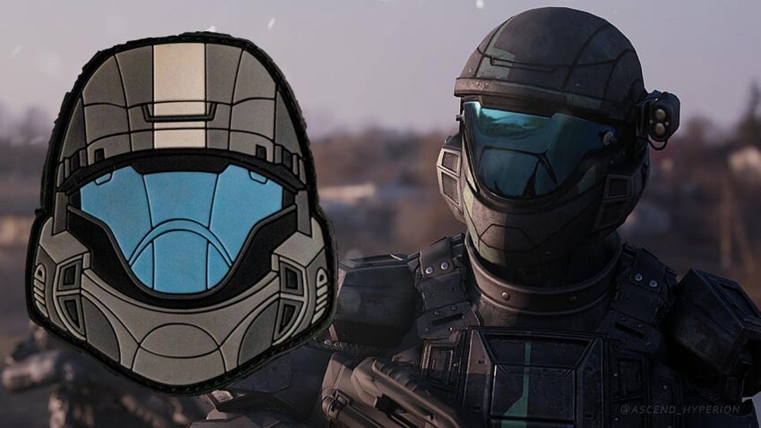 Halo ODST Helmet Velcro Patch - Etsy