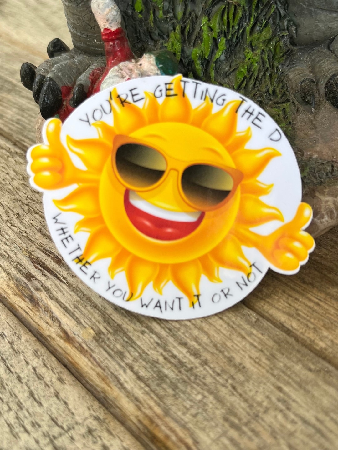 You're Getting the D Sticker - Etsy