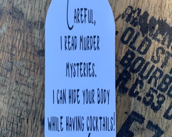 Murder Bookmark - Etsy