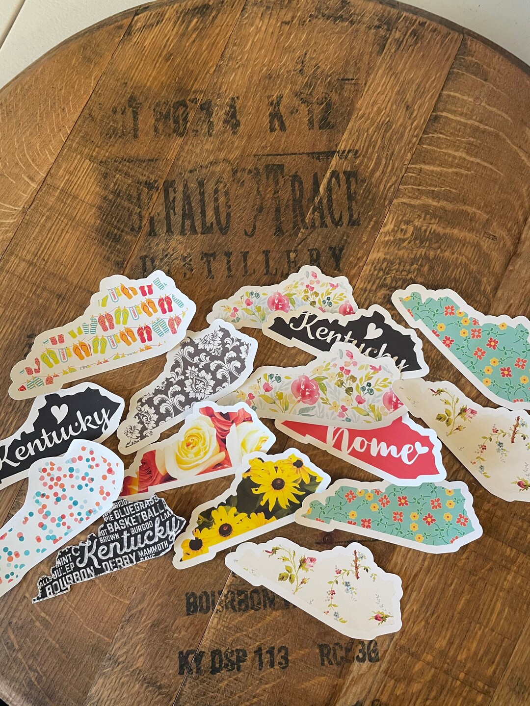 Kentucky Sticker, Kentucky State Decals, Several Sizes Available. - Etsy