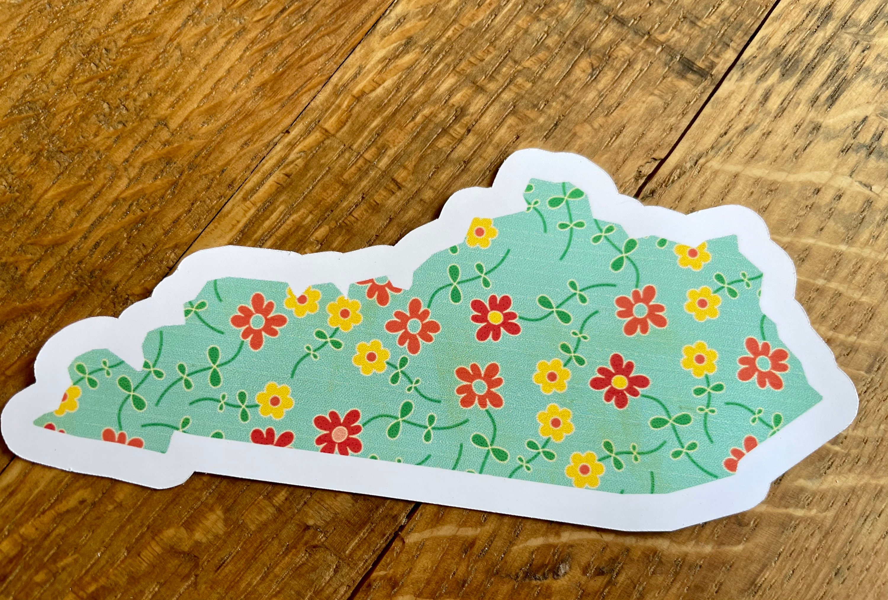 Kentucky Sticker Kentucky State Decals Several Sizes | Etsy