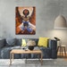 Ma'at Goddess Art, Egyptian Goddess Art, African American Painting ...