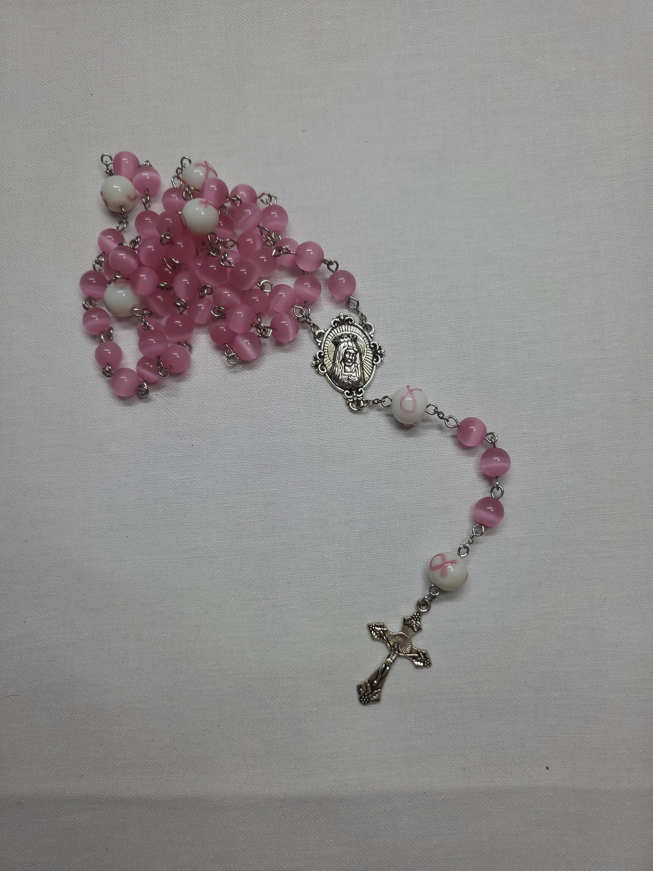 Pink Ribbon Rosary