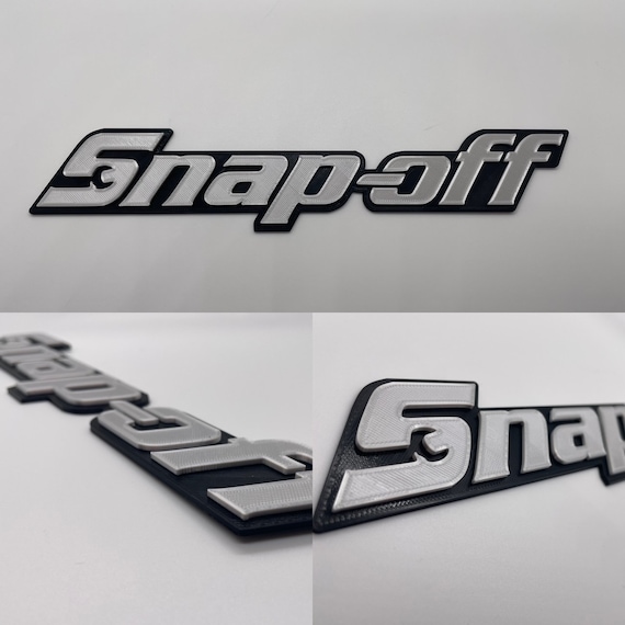 Snap-on / Snap-off Novelty 3D Printed Tool Box Badge. - Etsy