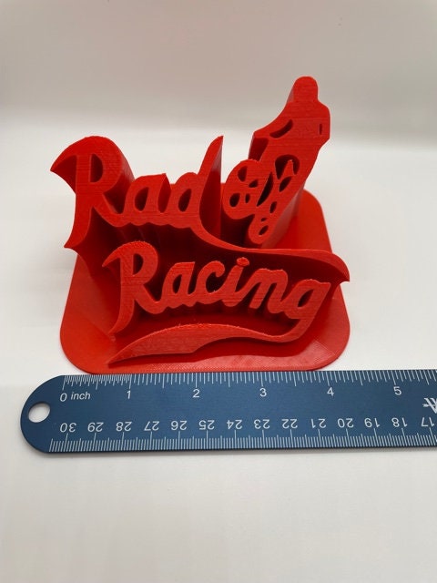 RAD Racing BMX Movie Inspired 3D Printed Art - Etsy