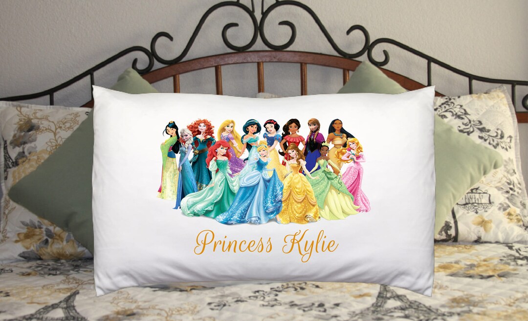 Girl's Princess #1 Pillowcase Custom Personalized , Custom Name and ...