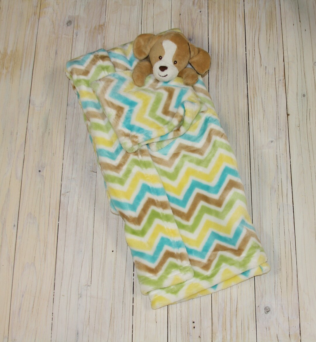 Puppy Dog Binkie Lovie and Blanket Set, Personalized Animal Security ...