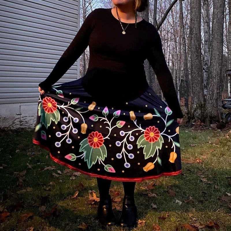 Traditional Ojibwe Clothing Women - Etsy New Zealand