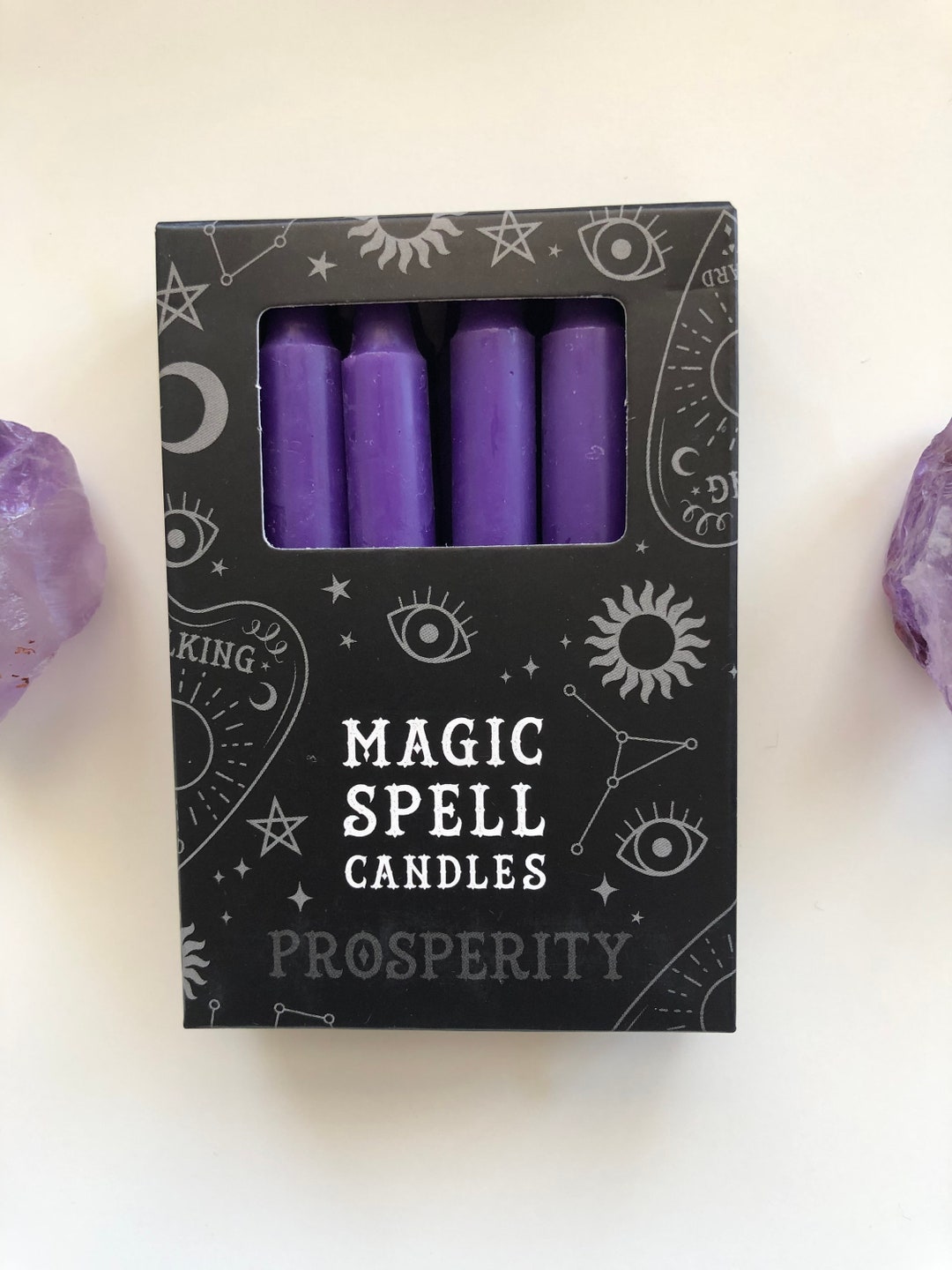 Purple Magic Spell Candles Ritual Candles Magick Spell Candles Spell ...