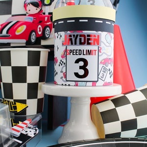 Racing Theme Party Favors Race Birthday Racing Bday - Etsy