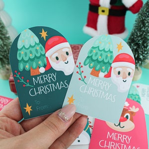 Christmas Gift Label Stickers Christmas Stickers Christmas - Etsy