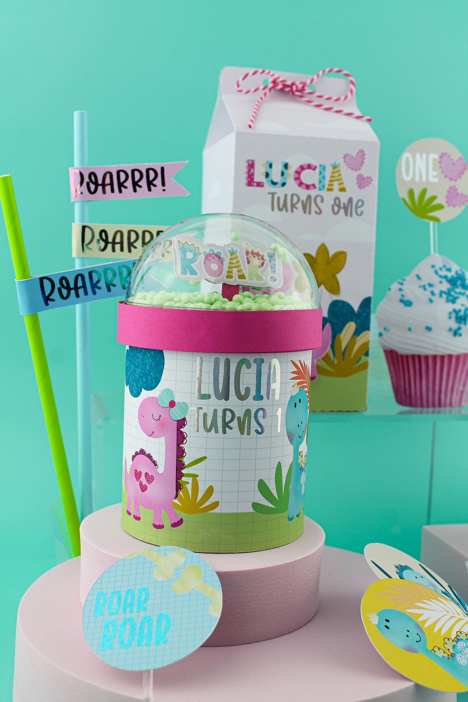 Cute Dino Pringles Can Pringles Dino Theme Party Decor Dino Girl ...