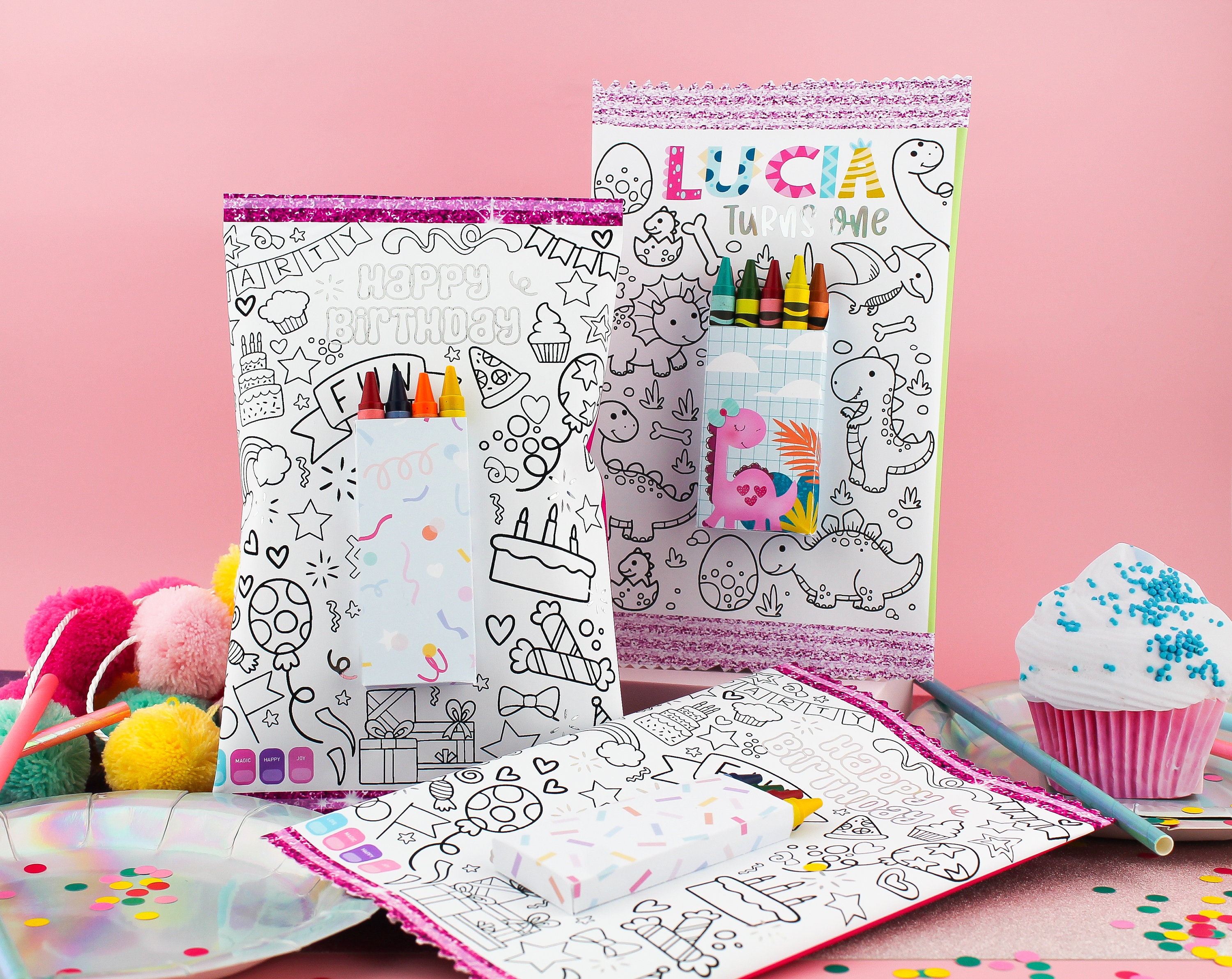 Coloring Chip Bag - Candy Bag for Coloring - Chip Bag to Color - Etsy UK