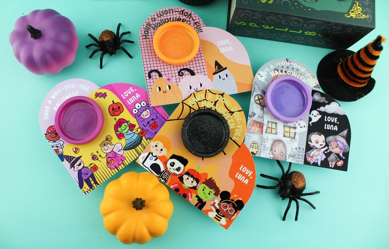Halloween Playdoh Halloween Decor Halloween Game Halloween Treat Trick ...