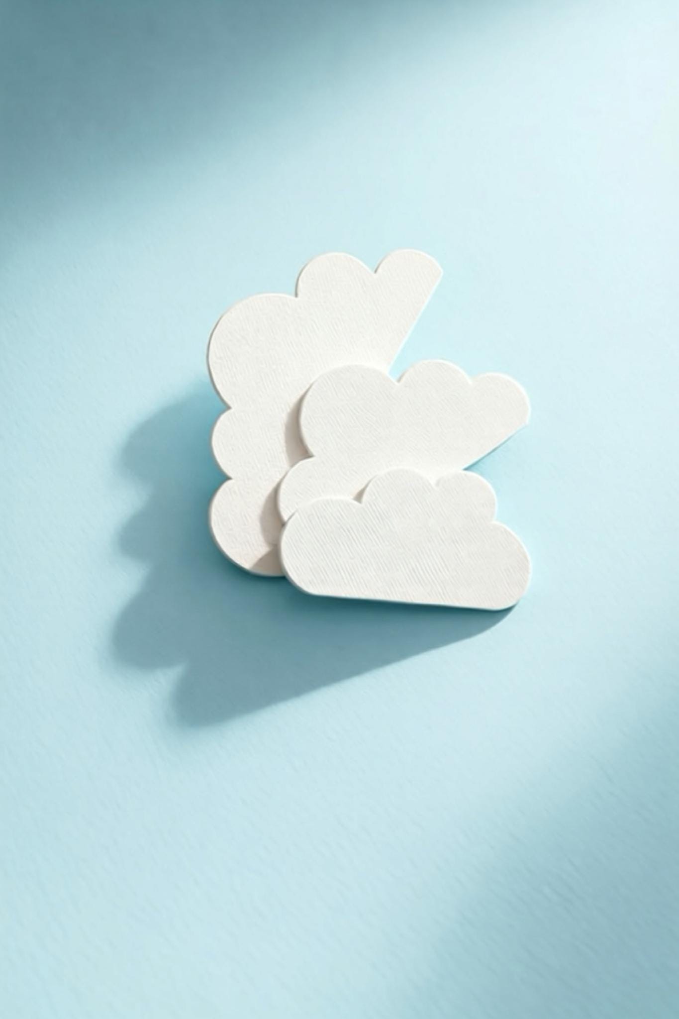 3D Printed Cloud Decorative Prop - Set of 3 – Minimal Photography Prop ...