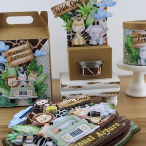 Safari Party Box Safari Party Decor Safari Packaging Safari Birthday ...