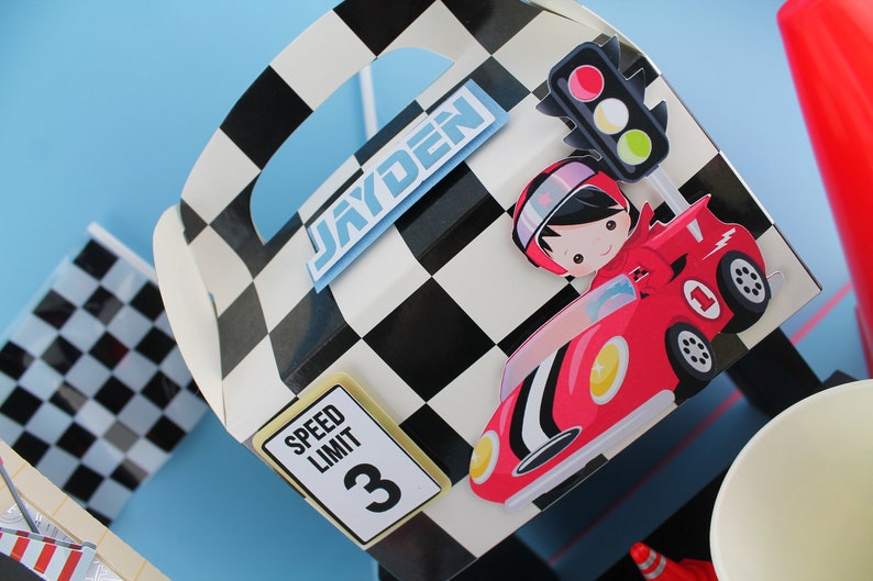 Racing Theme Party Favors - Race Birthday - Racing Bday - Car Theme Party - Car Birthday - Car ...
