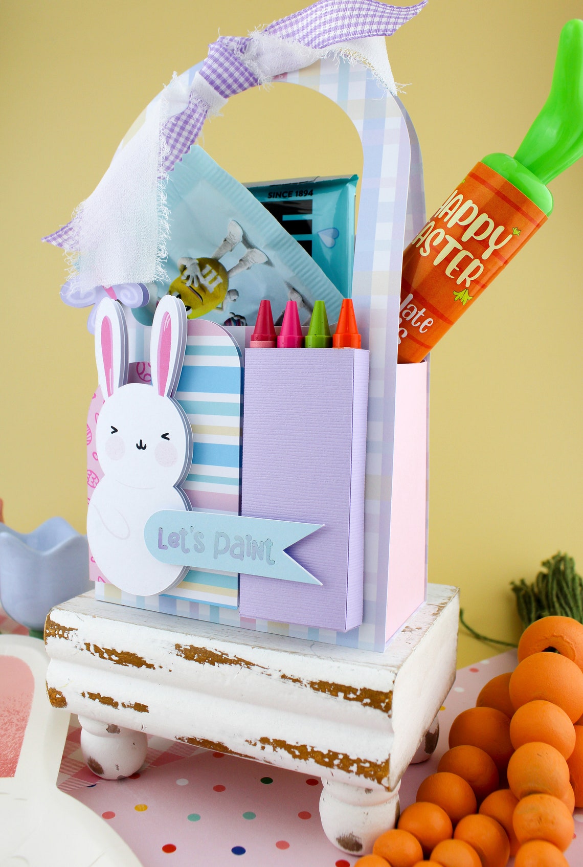 Easter Activity Basket - Easter Activity Box - Activity Box Template ...