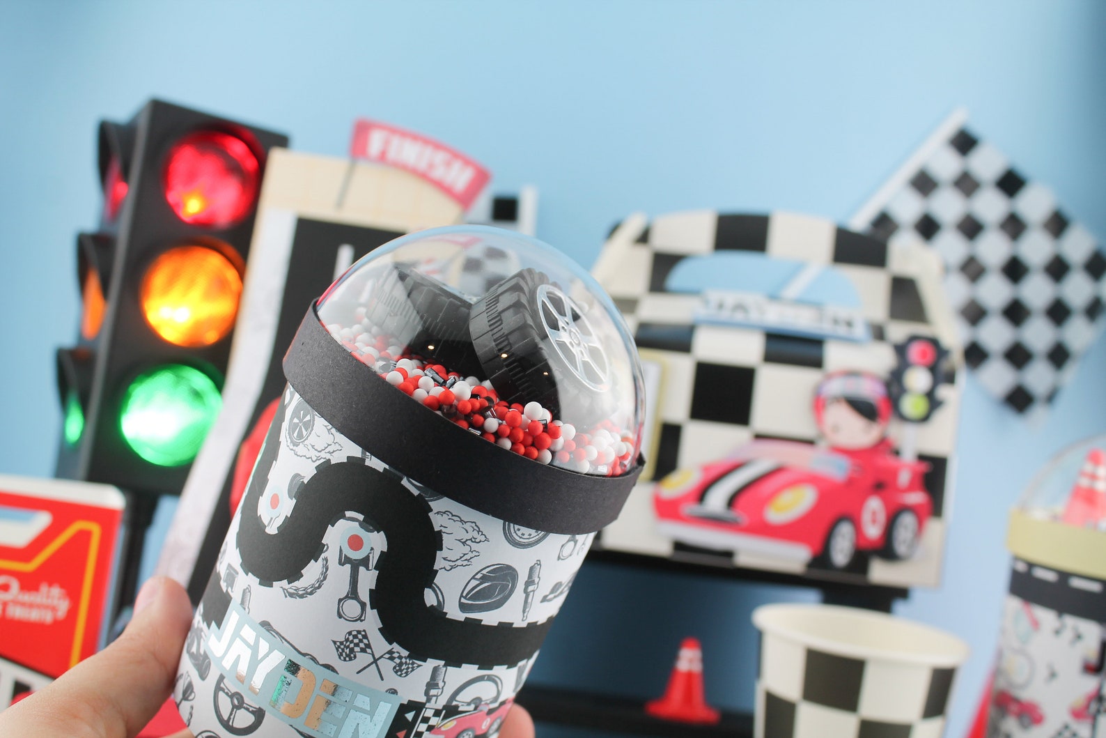 Racing Theme Party Favors Race Birthday Racing Bday - Etsy