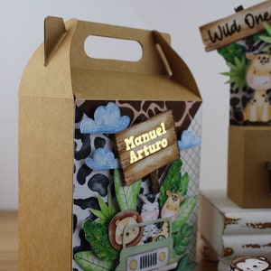 Safari Party Box - Safari Party Decor - Safari Packaging - Safari ...