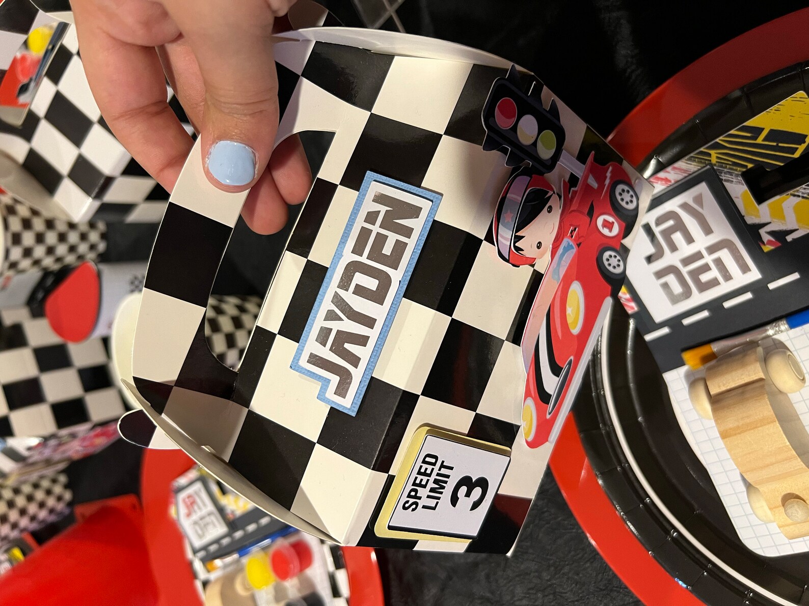 Racing Theme Party Favors Race Birthday Racing Bday Car Theme Party Car ...