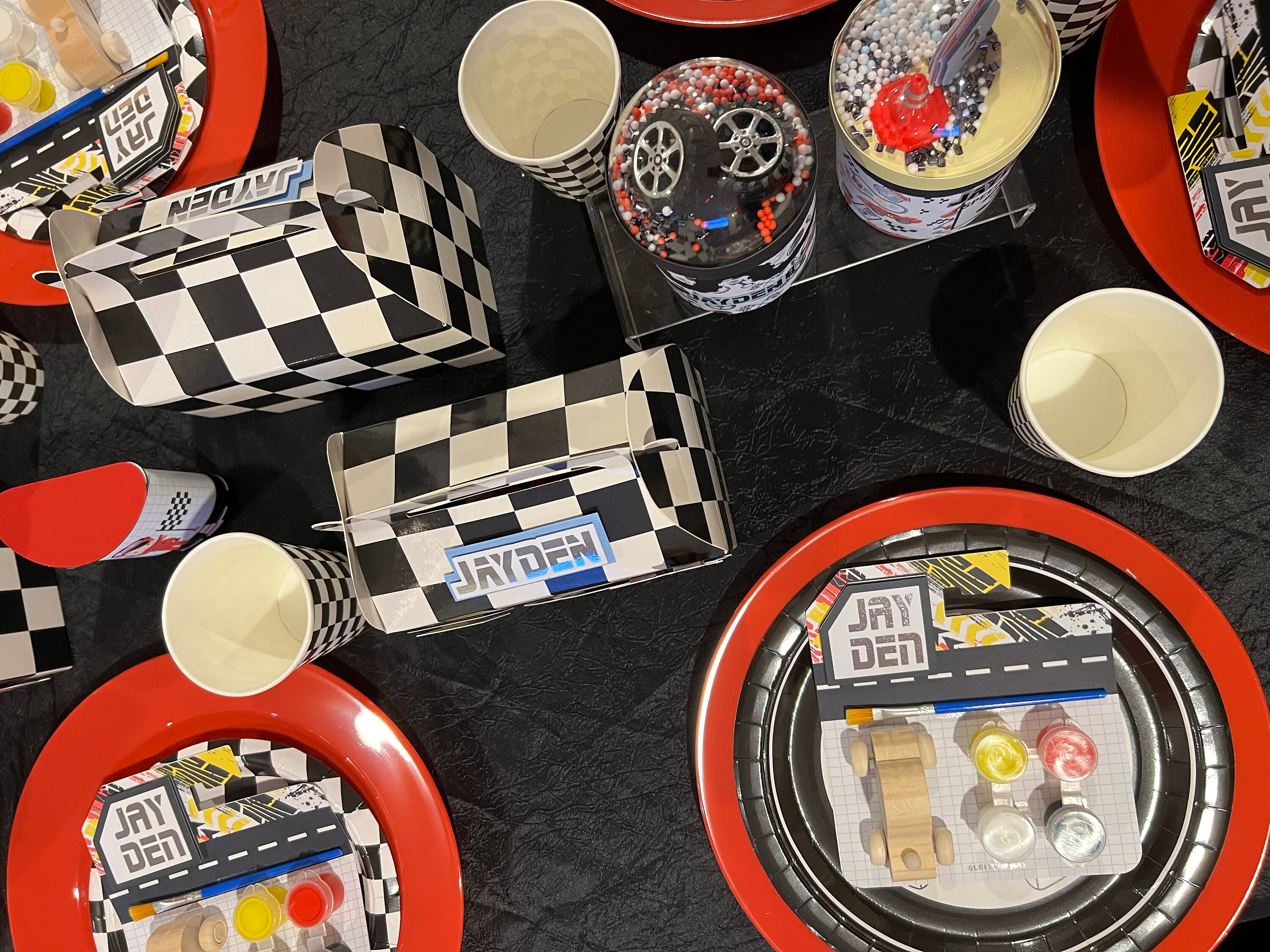 Racing Theme Party Favors Race Birthday Racing Bday Car Theme Party Car ...