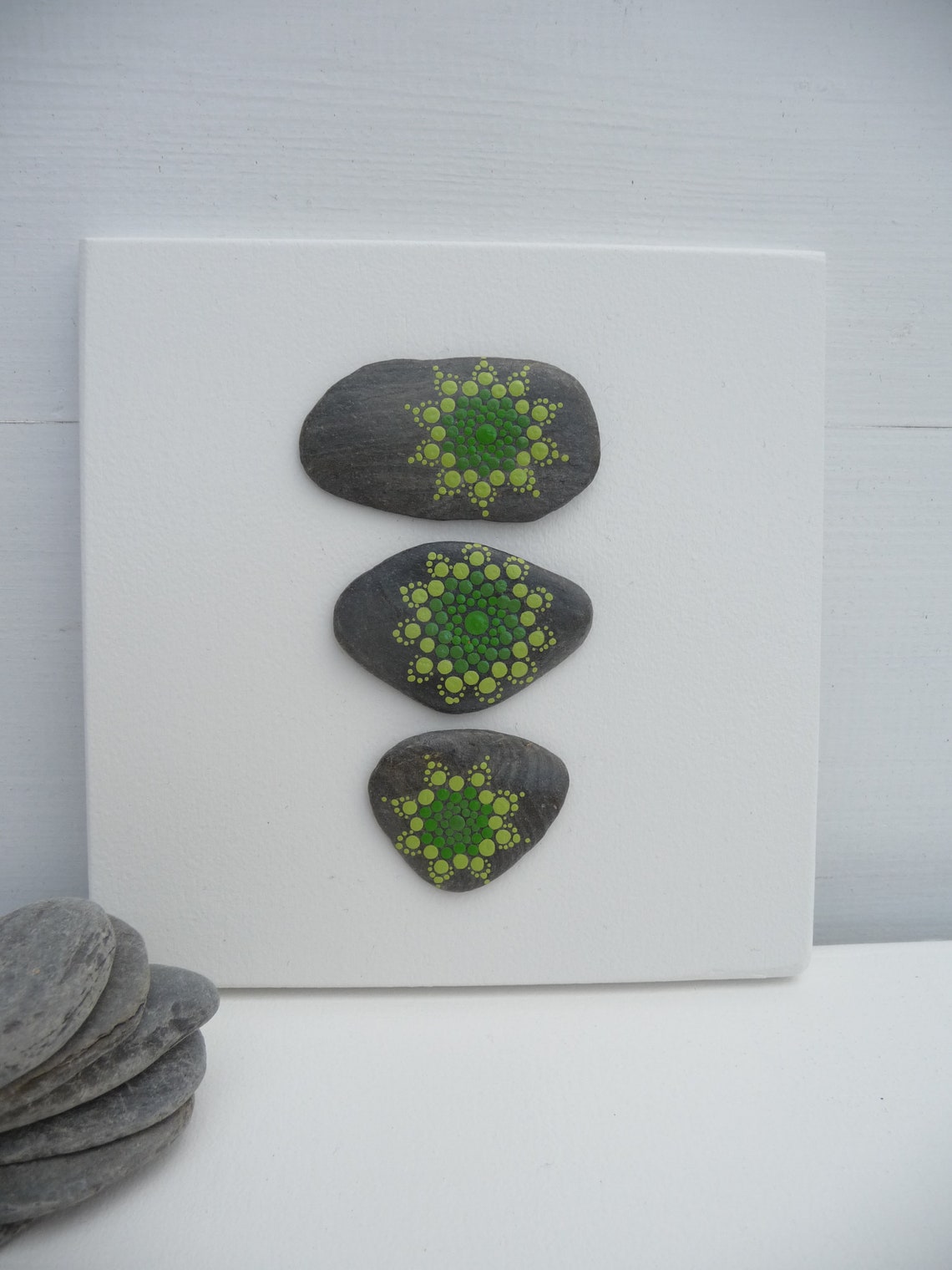 Hand Painted Slate Wall Art - Etsy