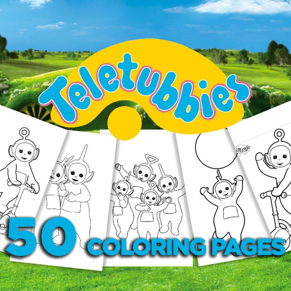 Teletubbies Coloring Book