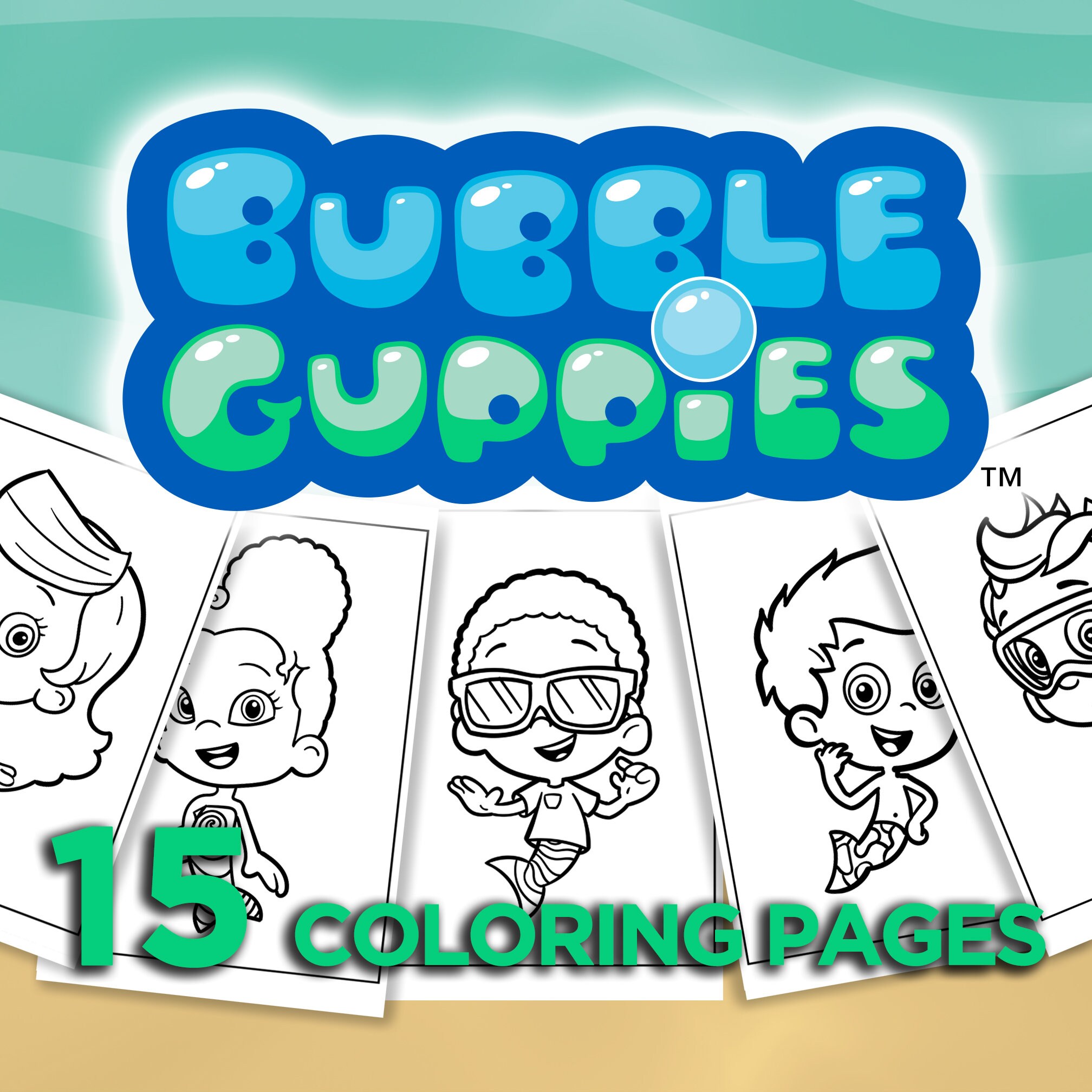 Bubble Guppies Coloring Pages Printable