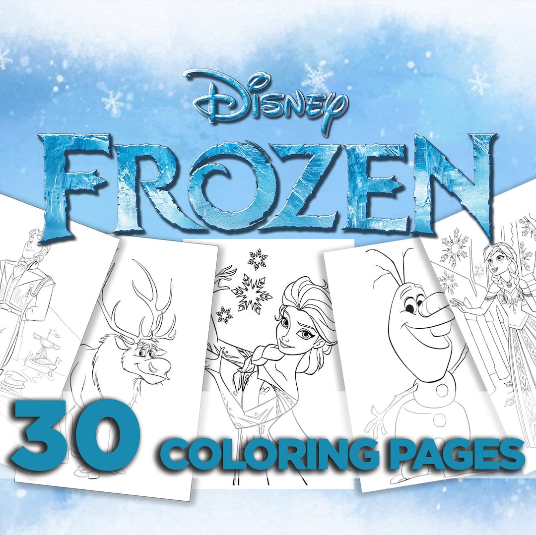 Disney Frozen Coloring Pages