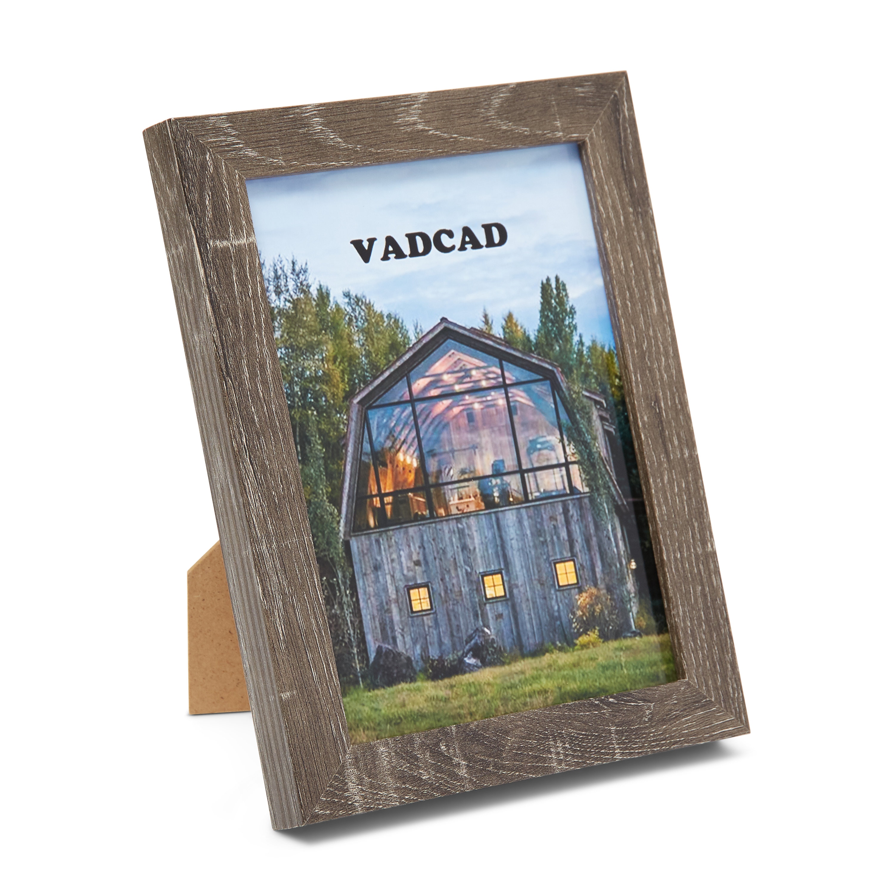 VADCAD Brown Rustic 5x7 Picture Frame Set of 6 Farmhouse Picture Frame ...