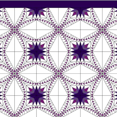 Paper Pieced Double Wedding Ring Pattern Digital - Etsy