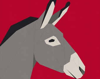 14 Pig FPP Quilt Block Pattern | Etsy