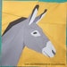 14" Donkey Foundation Paper Piecing Quilt Block Pattern FPP - Etsy