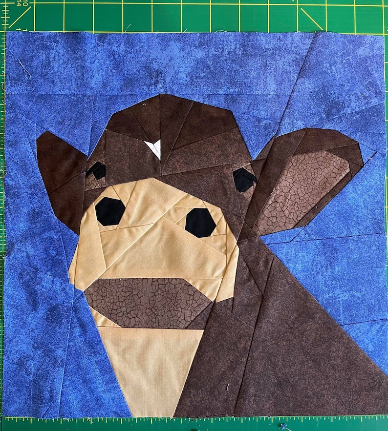14" Cow Foundation Paper Piecing Quilt Block Pattern FPP - Etsy