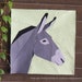 14" Donkey Foundation Paper Piecing Quilt Block Pattern FPP - Etsy
