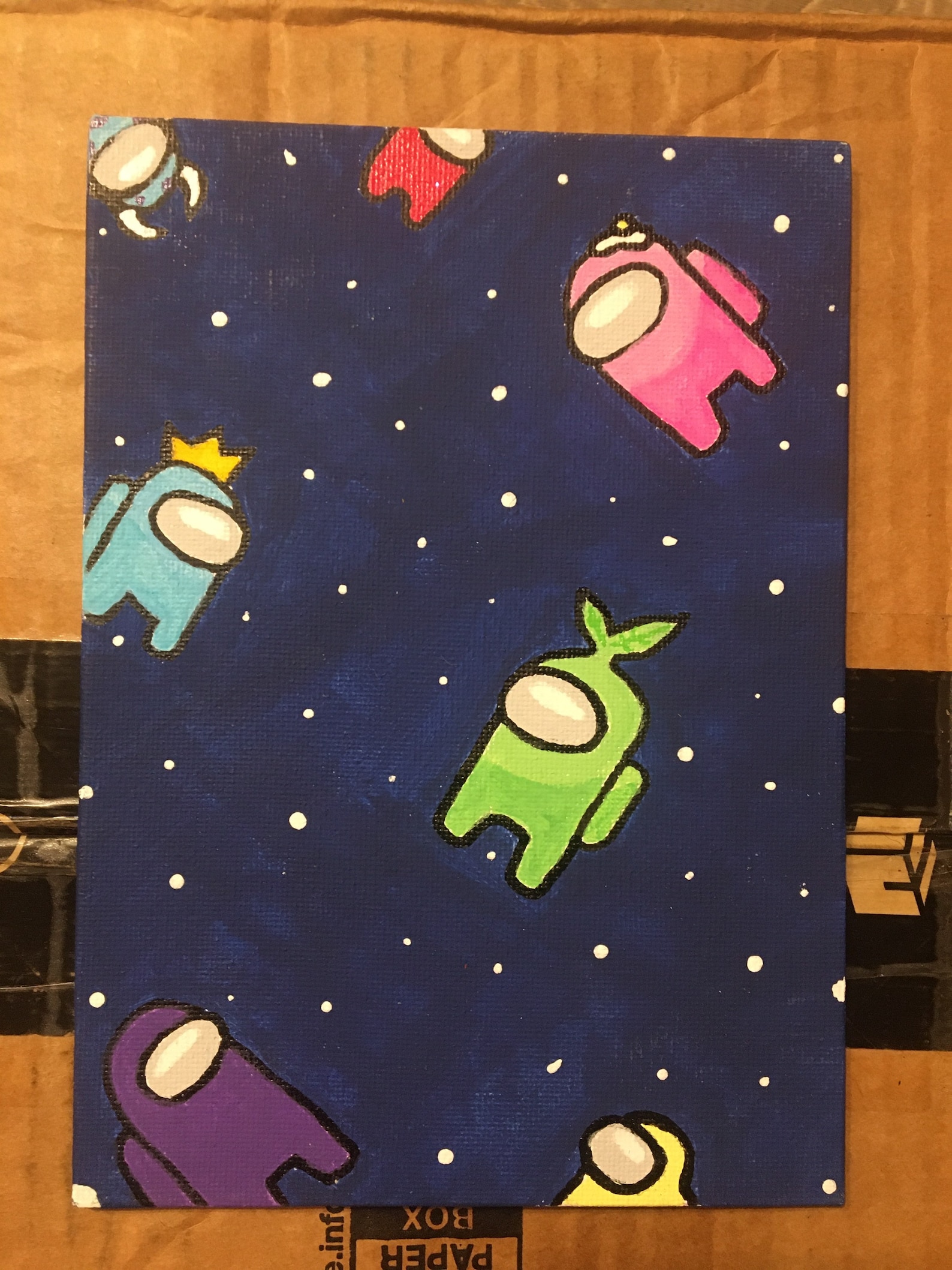 Among Us Painting - Etsy