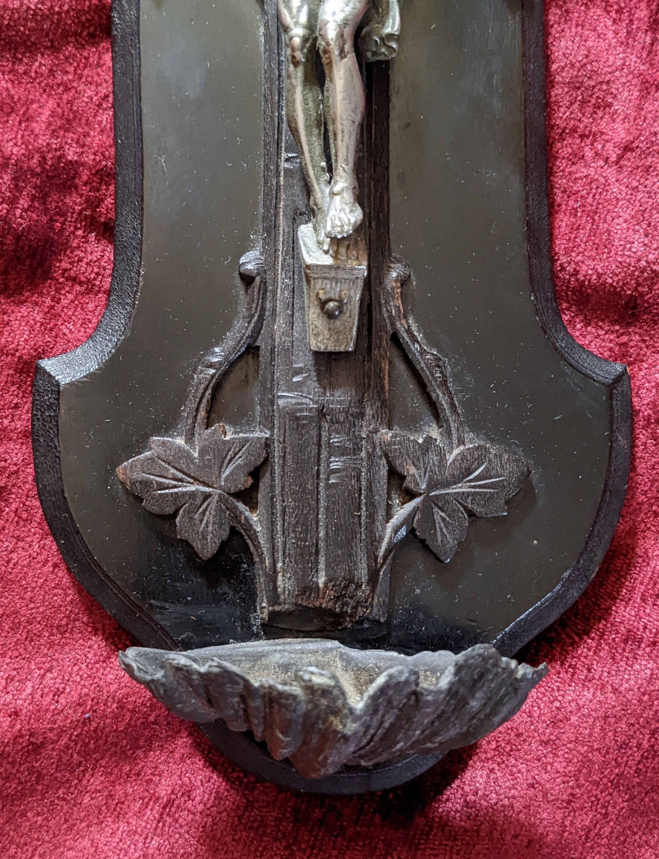 Antique 1800s Black Wood Crucifix Victorian Hanging Holy - Etsy