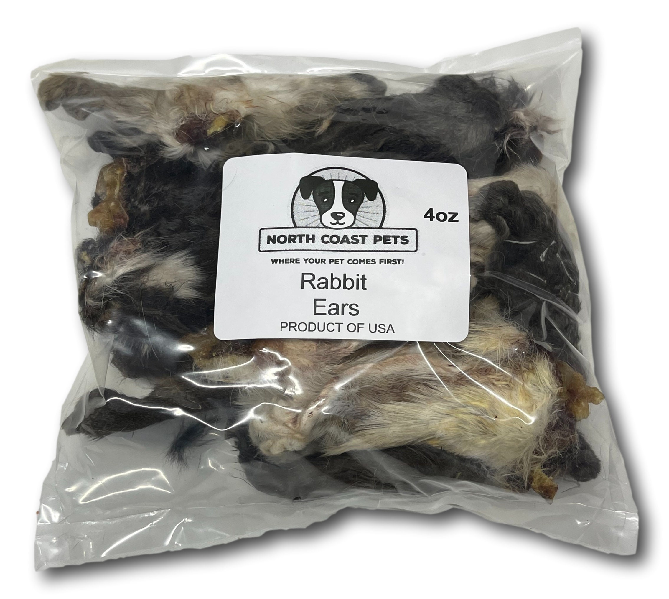 Rabbit Ear Dog Treats 4oz Pack - Etsy